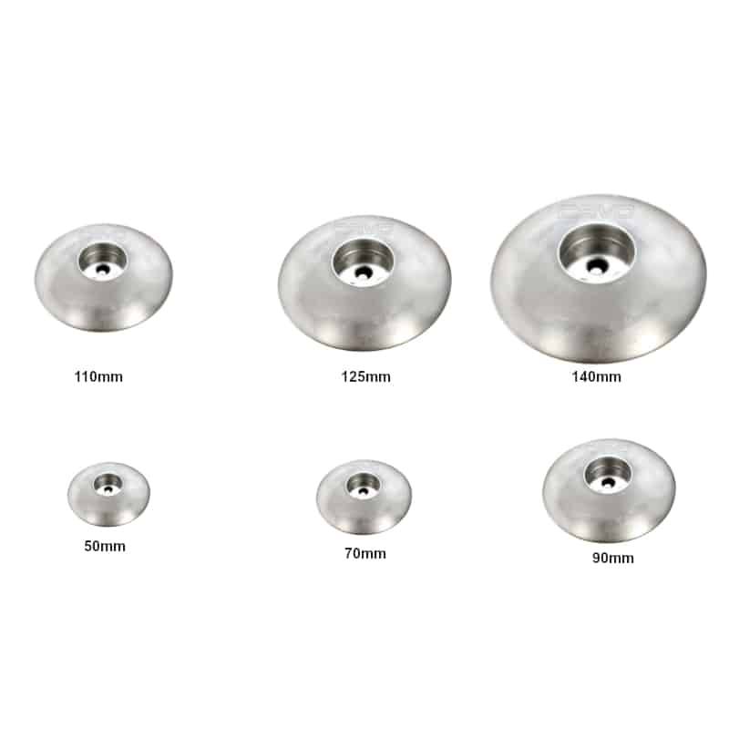 Cavo Disc Anode, Zinc - Katradis Marine Ropes