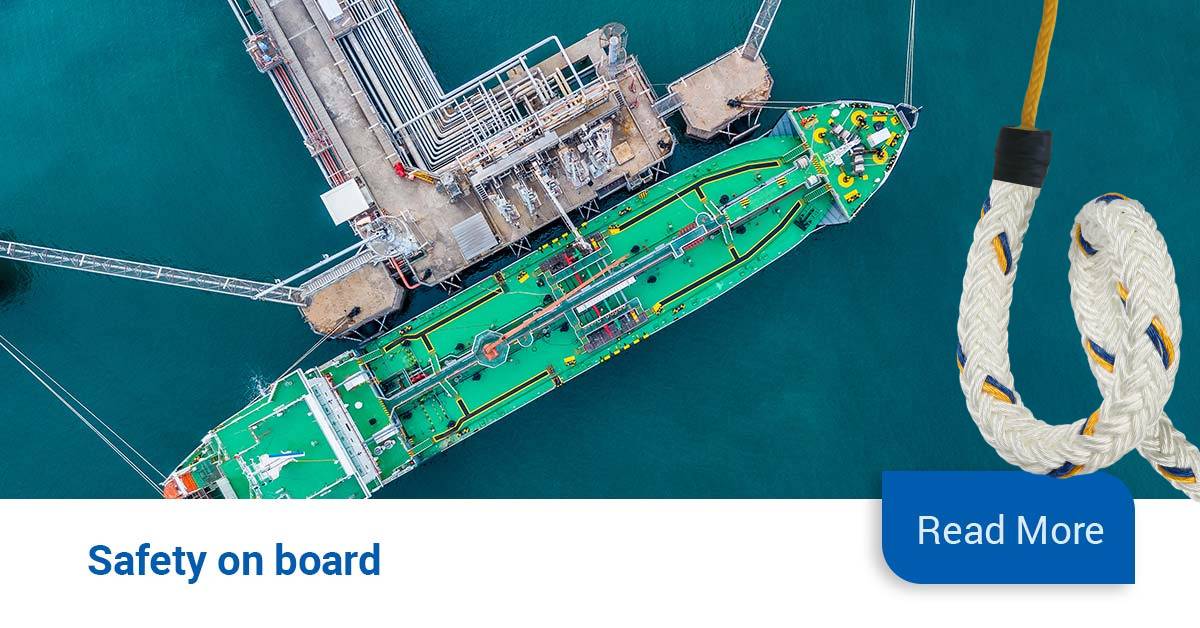 Safety at sea with Improved 24-12 RSB marine rope | Katradis