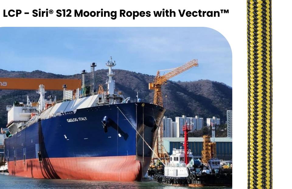 LCP-Siri® Ropes with VECTRAN™ - Katradis Marine Ropes