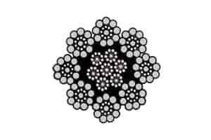 Wire Ropes by Construction 8x19 - Katradis Marine Ropes