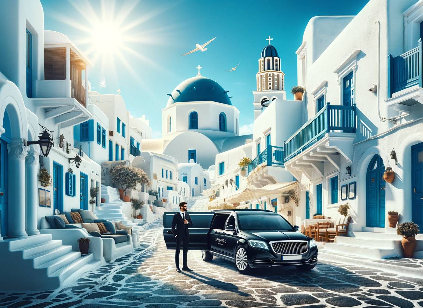 The Marvel of Panagia Paraportiani - Mykonos Velvet Transfer