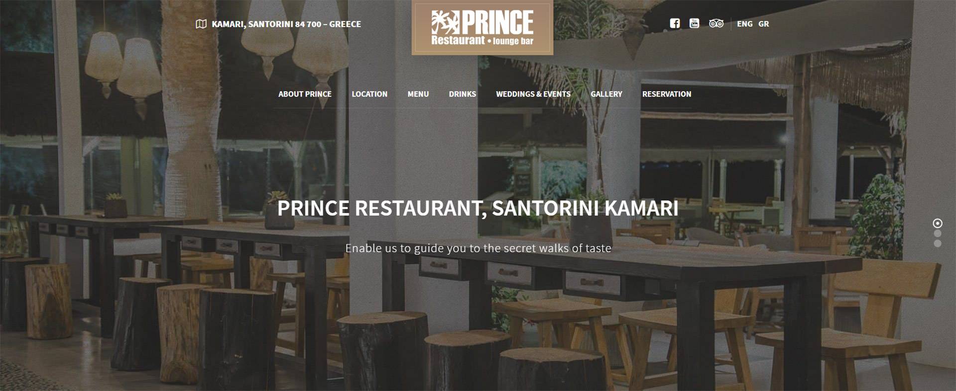 Prince Restaurant Lounge Bar - Digitalbox