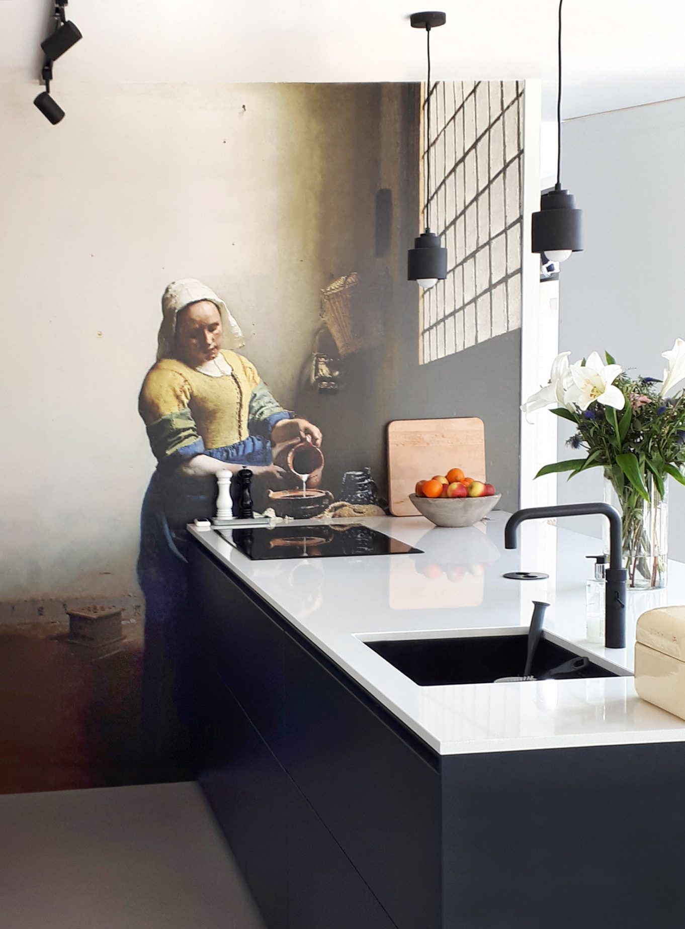 Behang Het melkmeisje lookbook - Stories on the Wall