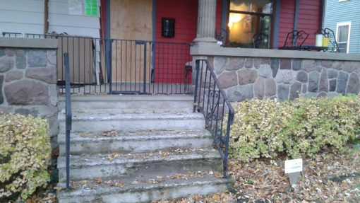 Concrete Steps And Stone Walls: Front Porch Restoration | My Old House Fix