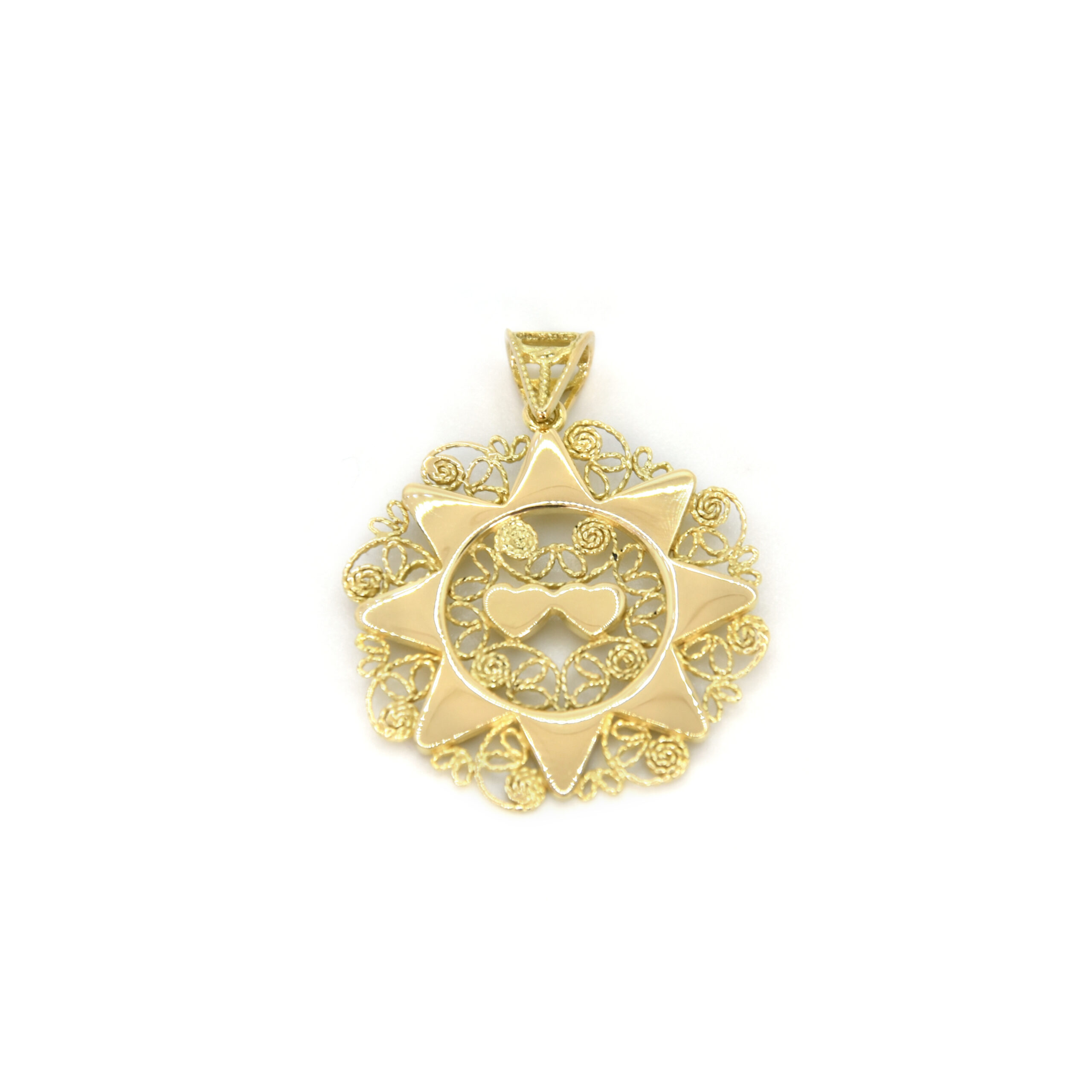 Pendente Presentosa in Argento 925 placcato oro - Compro oro e ...