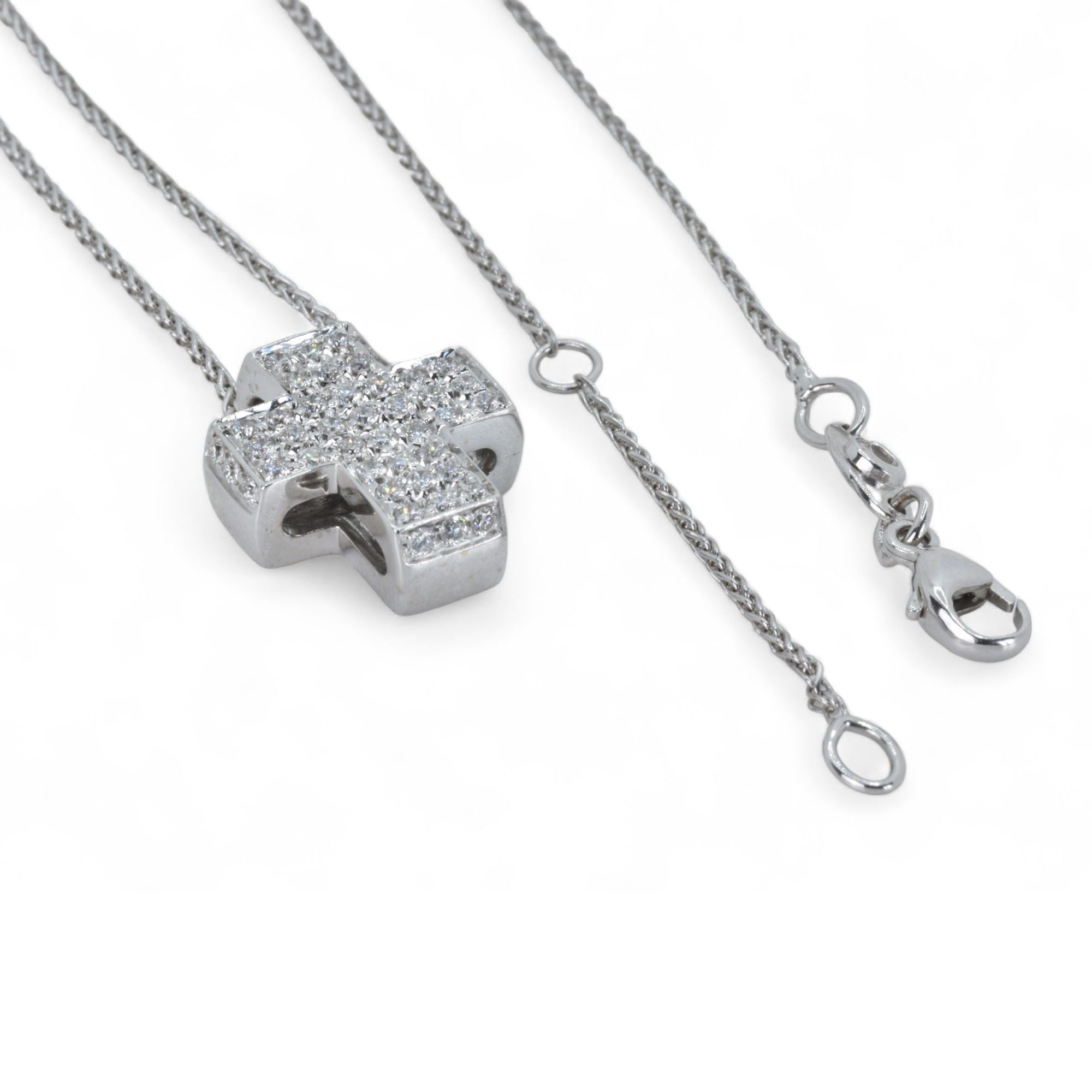 Collana Crivelli Croce con Diamanti - Compro oro e Gioielleria - Campobasso