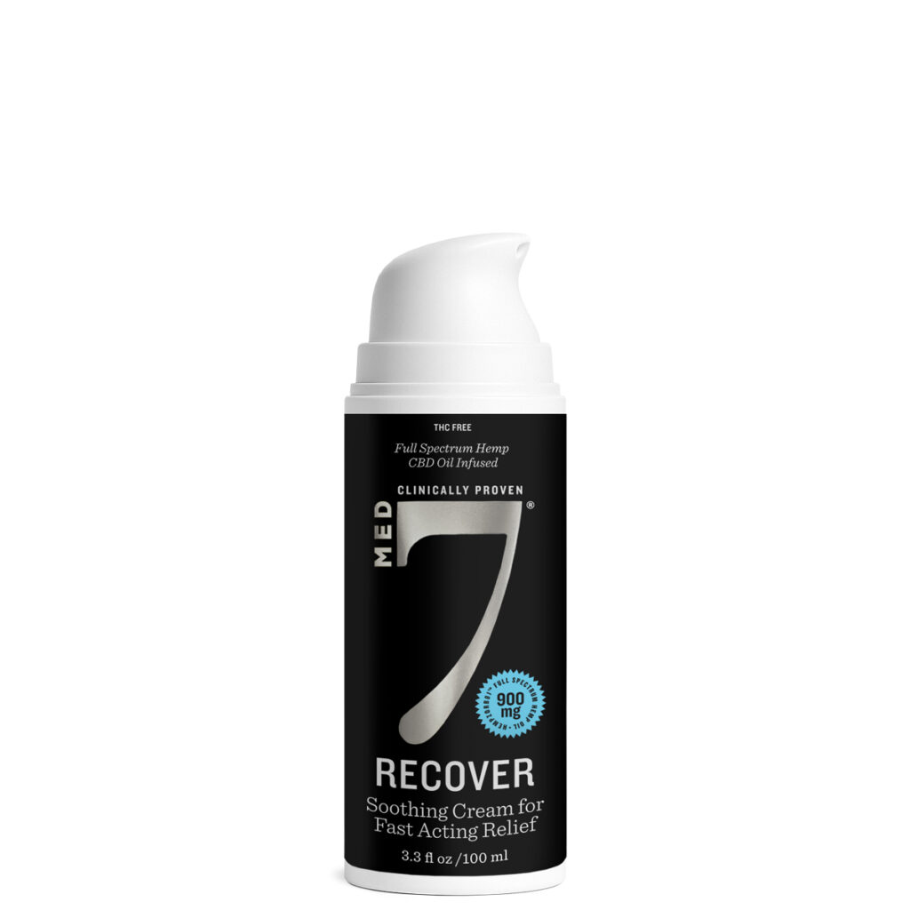 900 mg Med 7 Recover Cream - Med 7 CBD