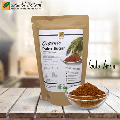 Gula aren Organik asli Indonesia