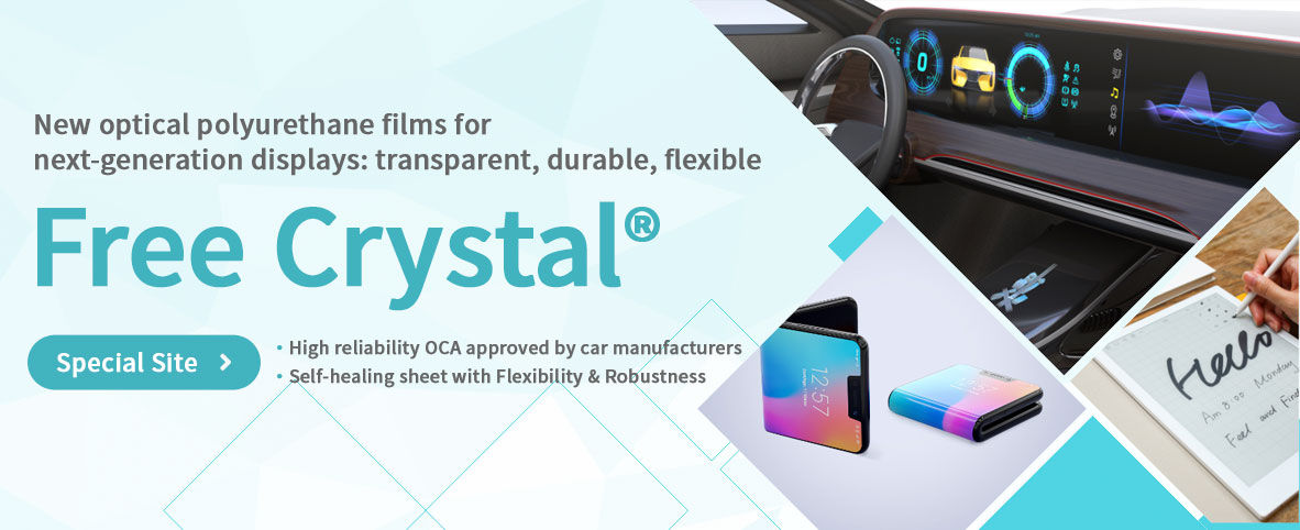 Free Crystal™ OCA: Optical Clear Adhesive for Displays - Bando Europe GmbH