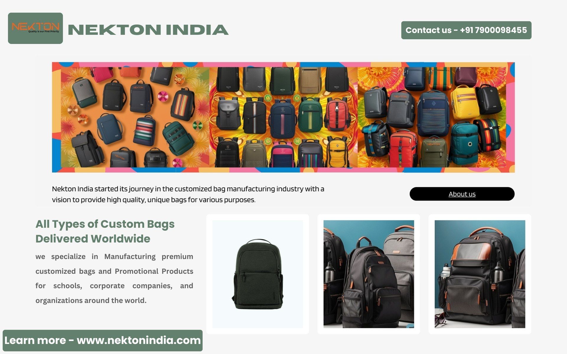 Leading Exporters in India - All Types of Custom Bags & Promotional ...