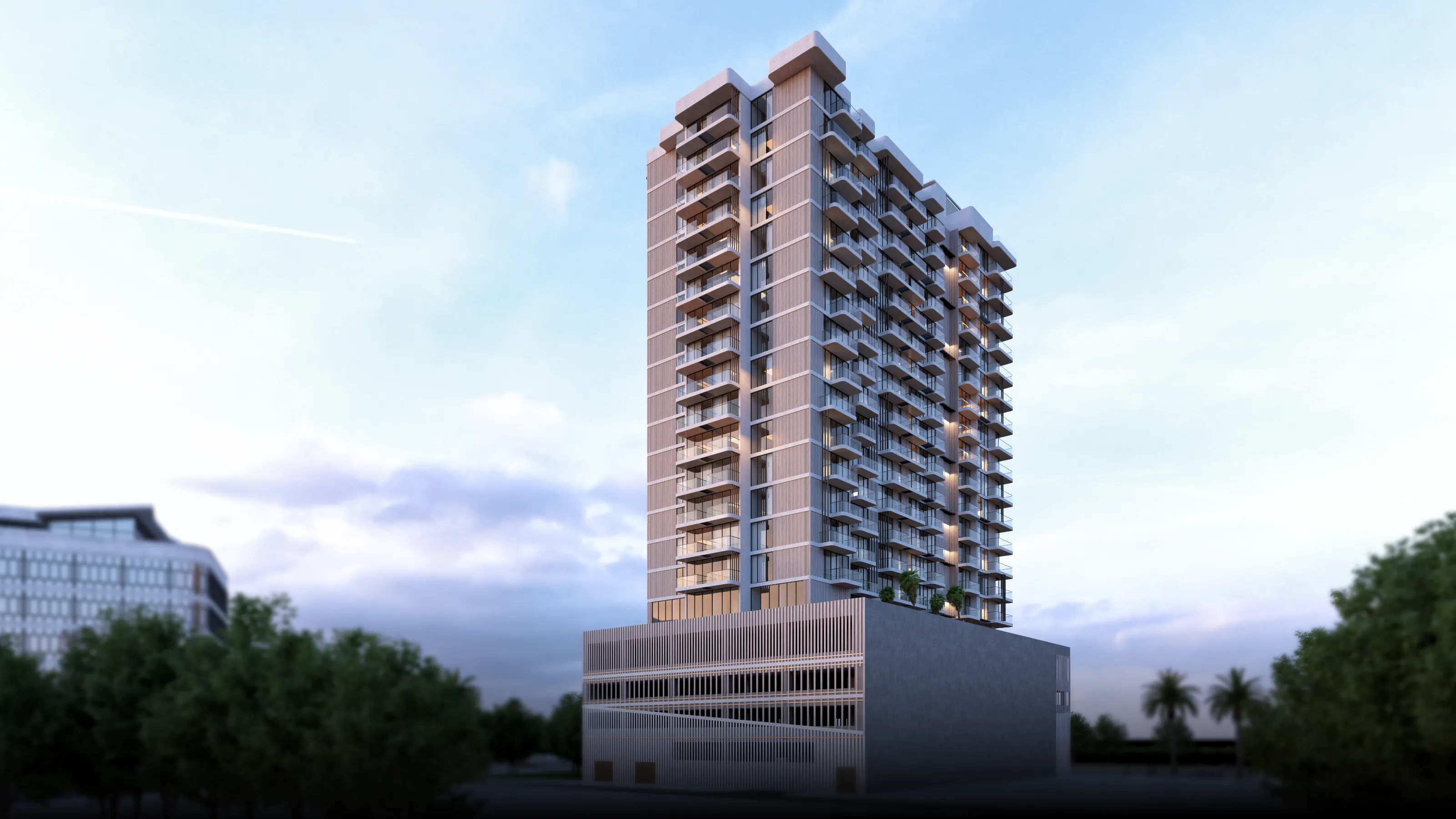 Projects in Tetris Tower Object 1 Development Emirates Dubai Jumeirah ...