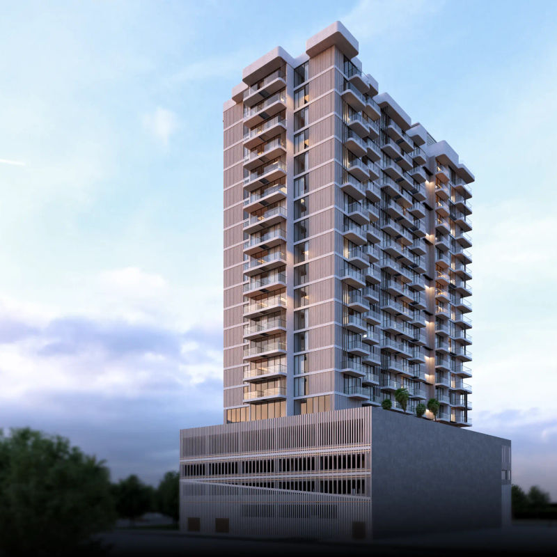 Projects in Tetris Tower Object 1 Development Emirates Dubai Jumeirah ...