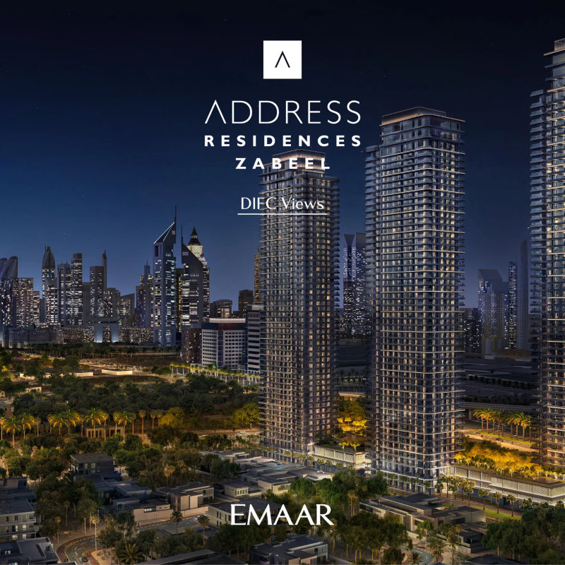 Projects in Address Residences Zabeel Emaar Properties Emirates Dubai ...