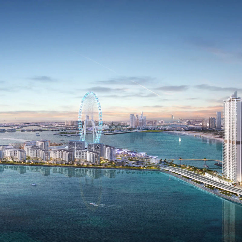 Projects in Bluewaters Bay Meraas Emirates Dubai Bluewaters Island