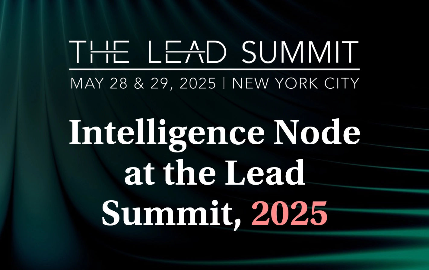 Intelligence Node | Check out events