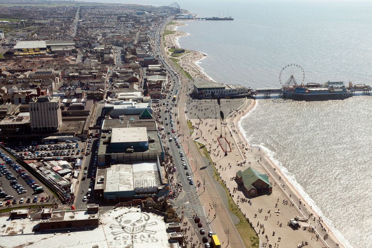 Aerial Photographs of Blackpool - Yannick Dixon Photographic Works