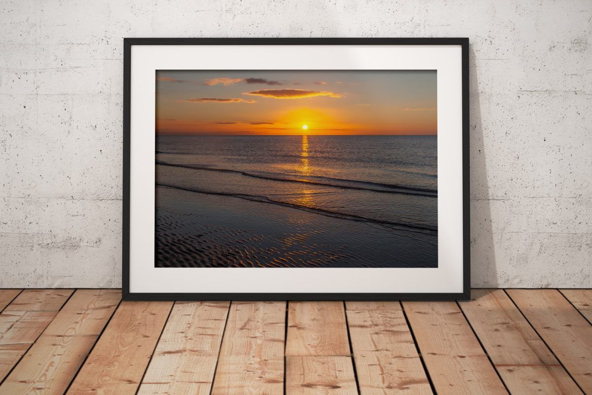 Golden Seaside Sunset - Yannick Dixon Photographic Works