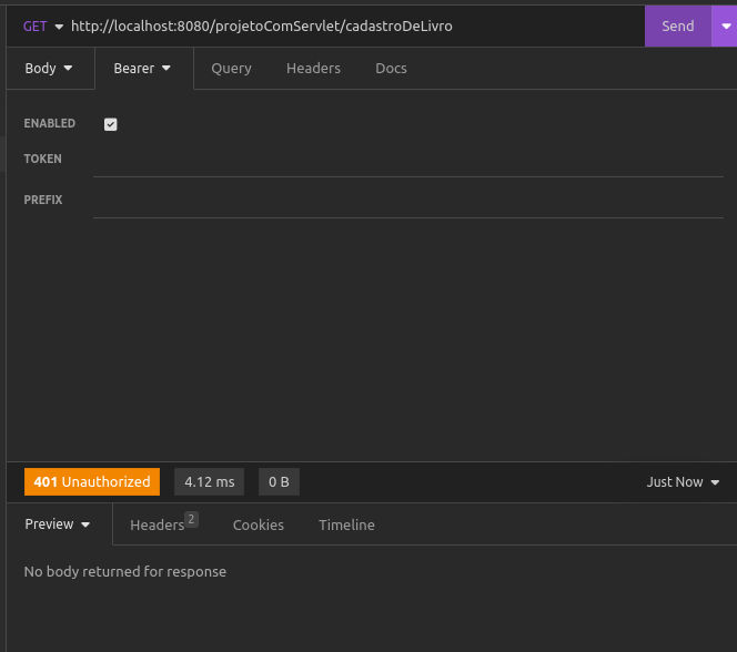 GitHub - victorgabdev/ServletProject: Projeto com Java, maven e Servlet.