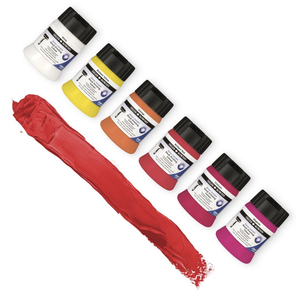 Daler Rowney Block Printing Colours 250 ml Pots - Diabco Stationery
