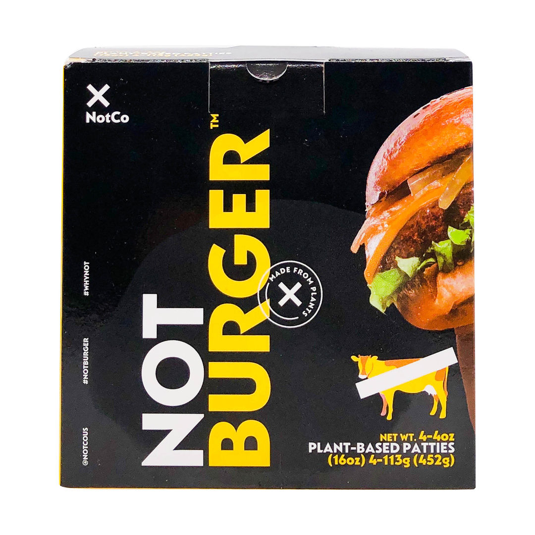 Not Burger 4oz, Plant Based | Entrega a tu puerta