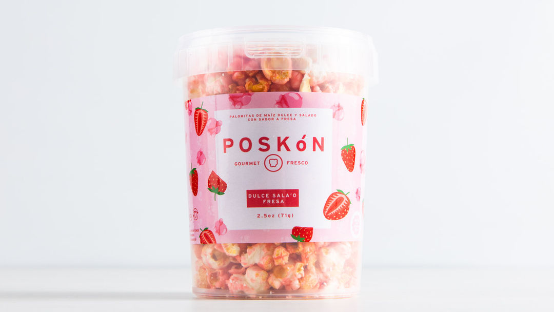 Popcorn de Dulce Salao Fresa | Entrega a tu puerta