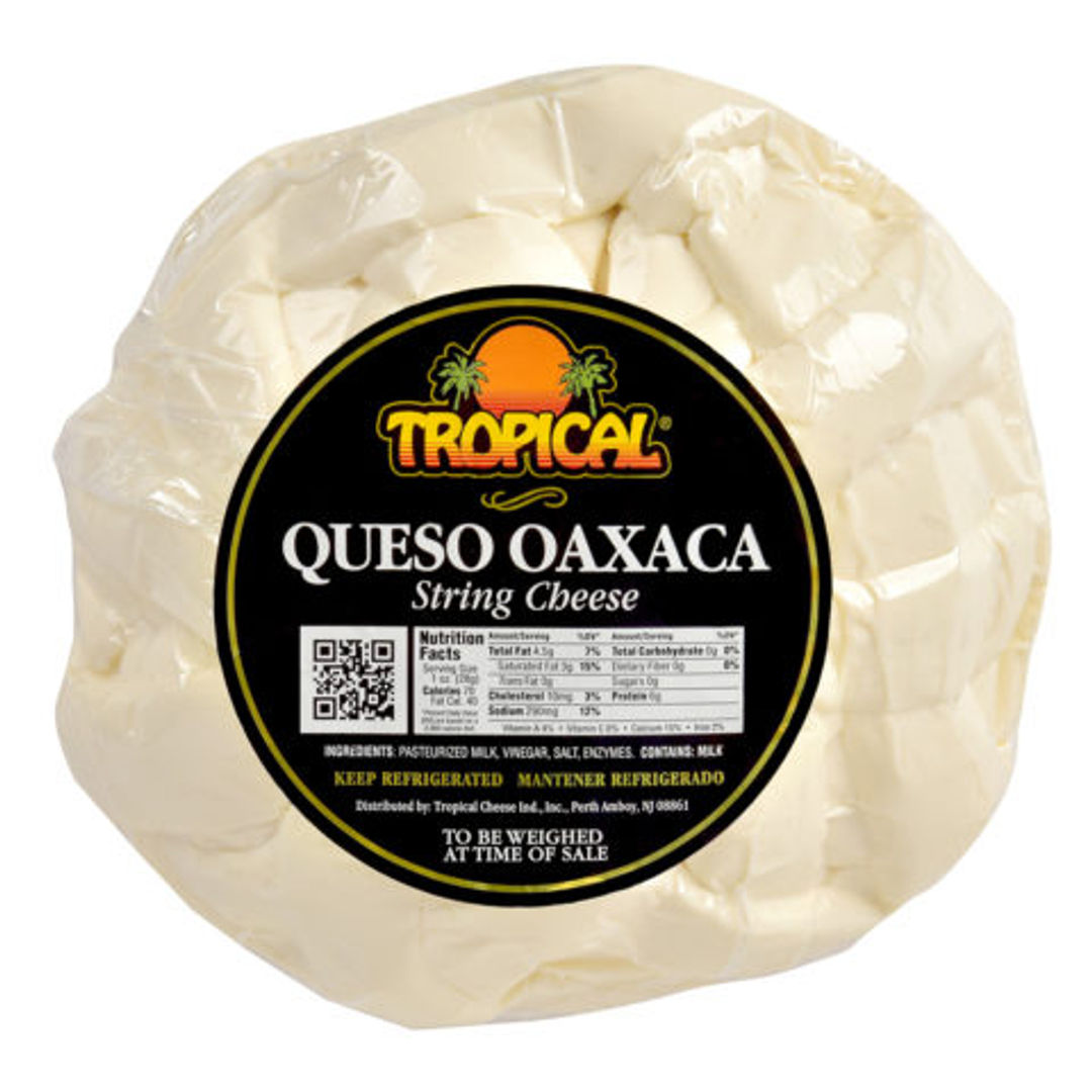 Tropical Queso Oaxaca String Cheese 5 lb | Entrega a tu puerta