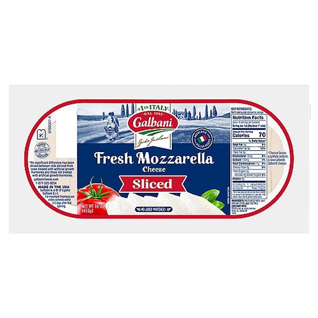 Galbani Fresh Mozarella Sliced Log | Entrega a tu puerta