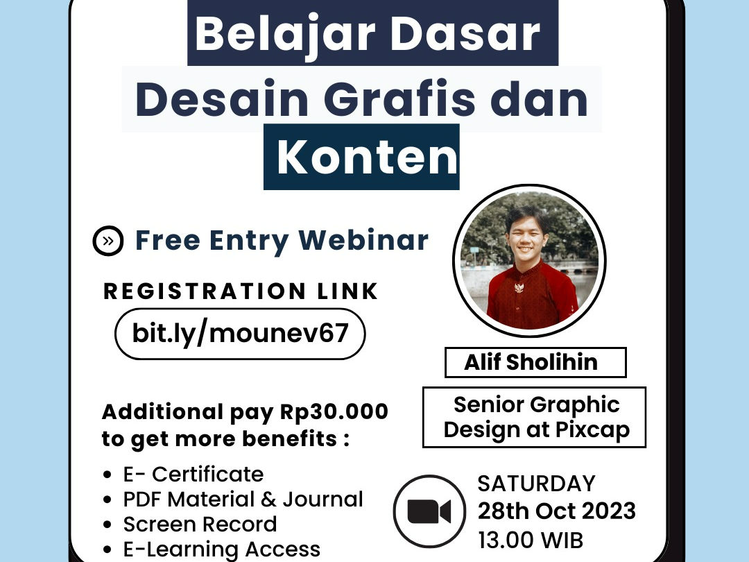 Belajar Dasar Desain Grafis dan Konten - Mounev Academy