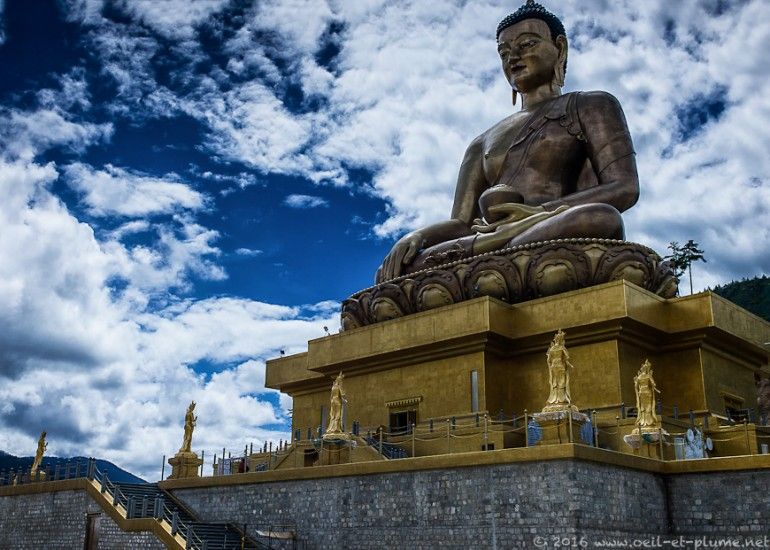 Bhutan - Buddha and deities - Coups d'oeil et coups de plume
