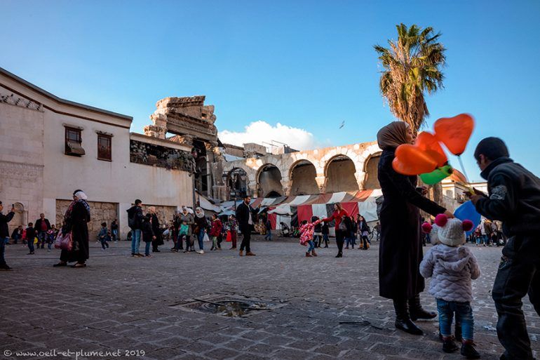 Syria - Old Damascus - Architecture - Coups d'oeil et Coups de plume