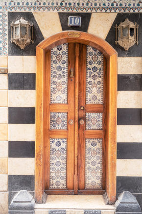 Syria - Old Damascus' Doors - Coups d'oeil et Coups de plume