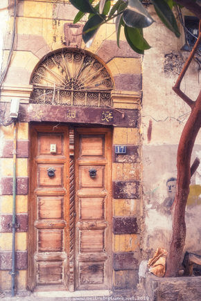 Syria - Old Damascus' Doors - Coups d'oeil et Coups de plume