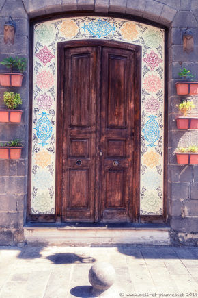 Syria - Old Damascus' Doors - Coups d'oeil et Coups de plume