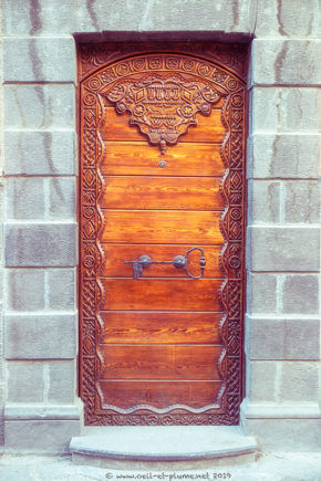 Syria - Old Damascus' Doors - Coups d'oeil et Coups de plume