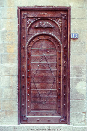 Syria - Old Damascus' Doors - Coups d'oeil et Coups de plume