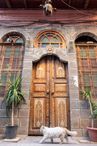 Syria - Old Damascus' Doors - Coups d'oeil et Coups de plume