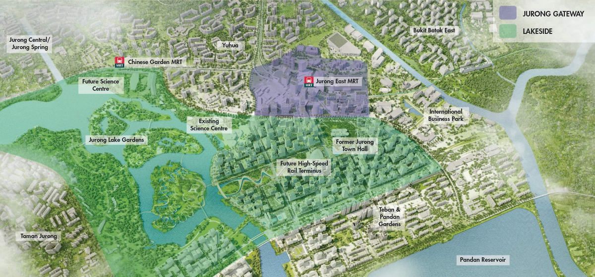 Jurong Lake District Singapore: Guide to MRT, Masterplan, Activities ...