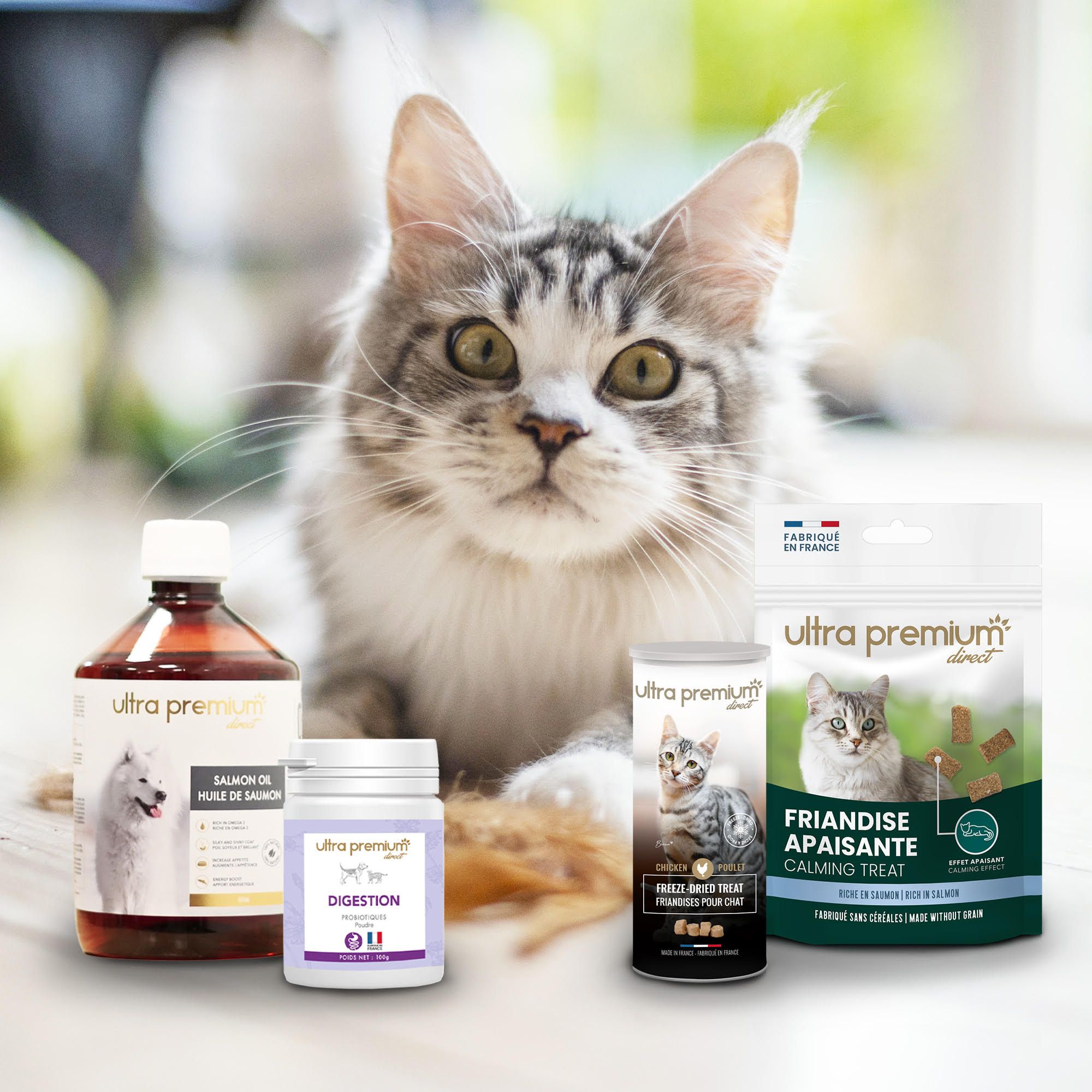 Friandises et compléments alimentaires pour chat - Ultra Premium Direct
