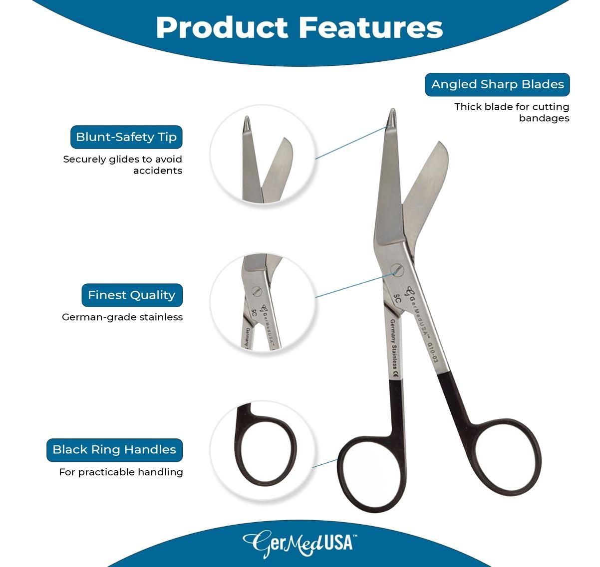 Episiotomy Scissors Uses & Application | Medikabazaar