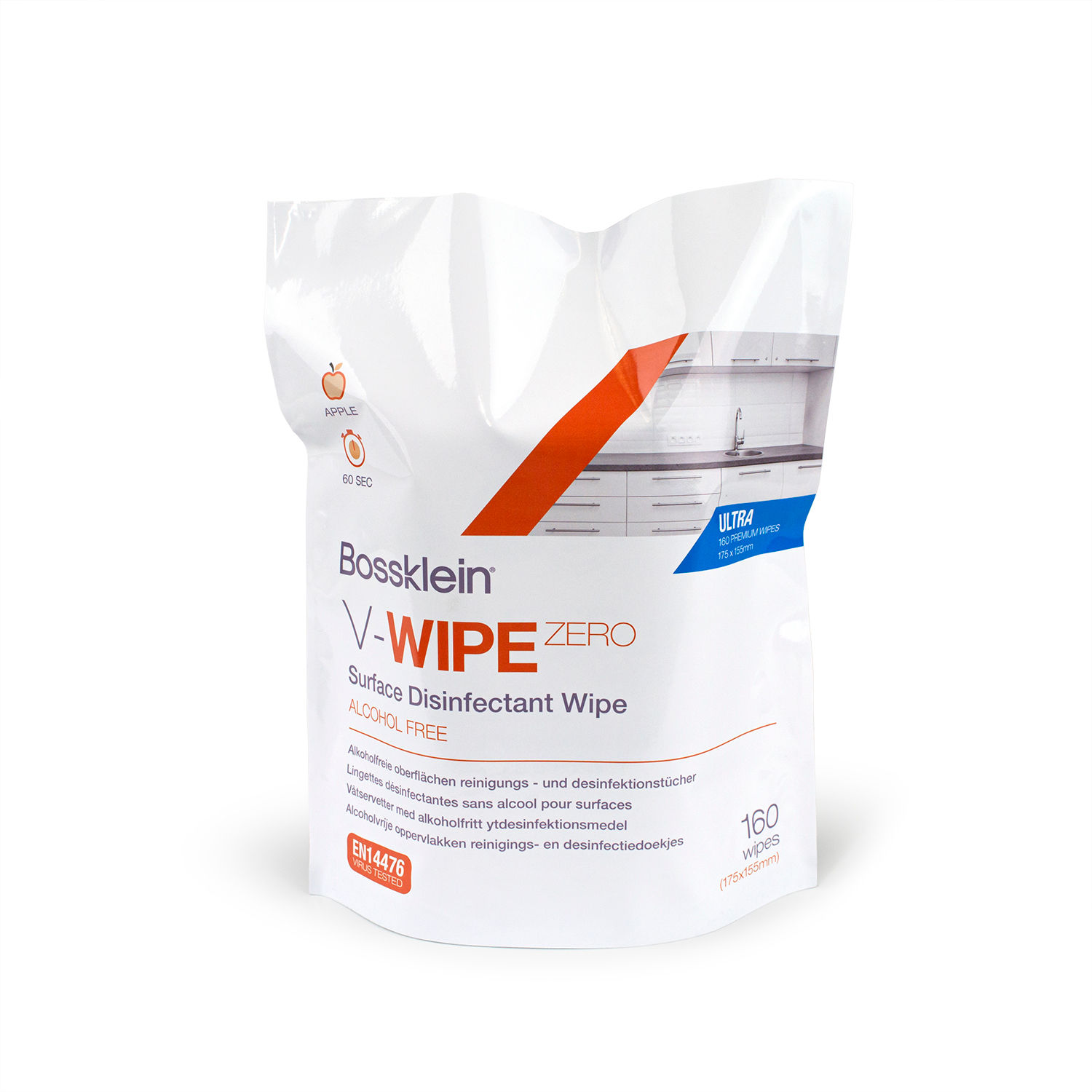 V-WIPE ZERO Ultra Wipes - Bossklein - Hygiene & Disinfection Products