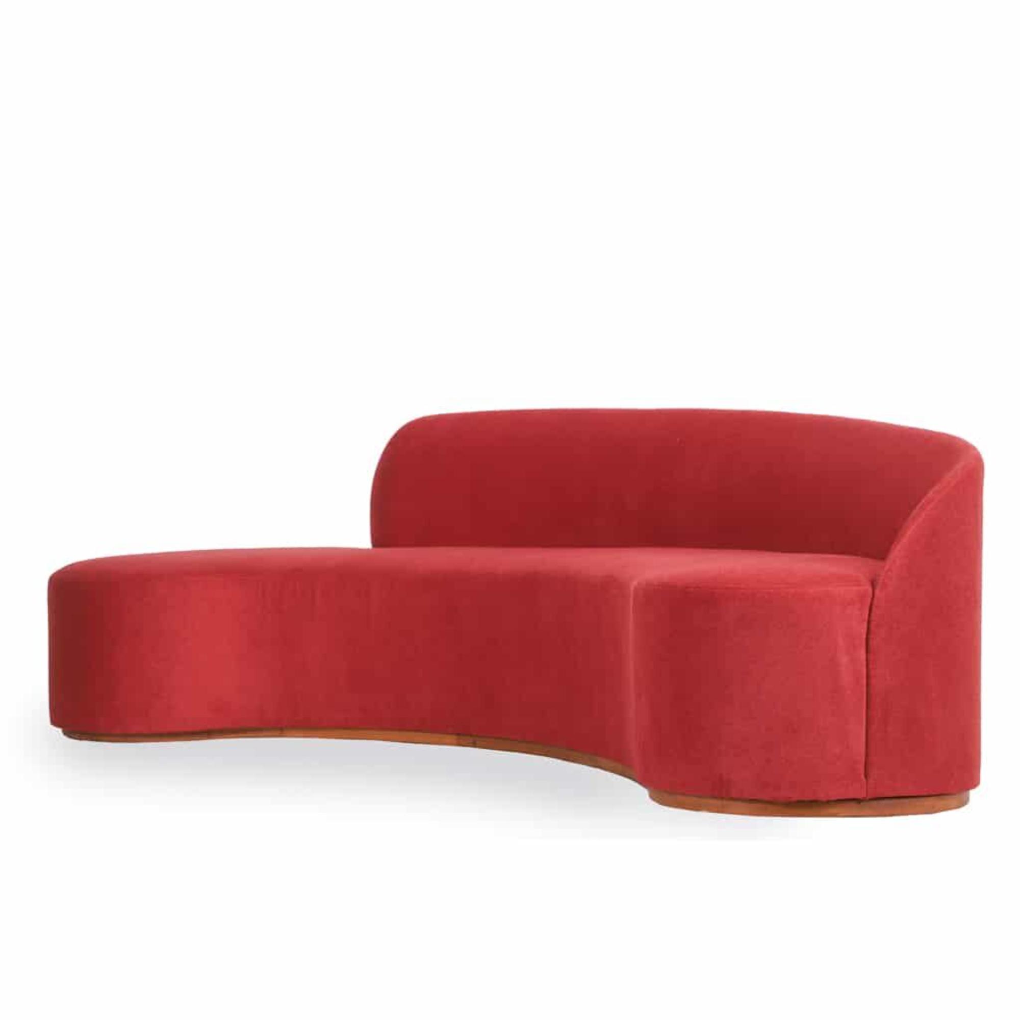 Dilim Solidwood 3 Seater Office Sofa