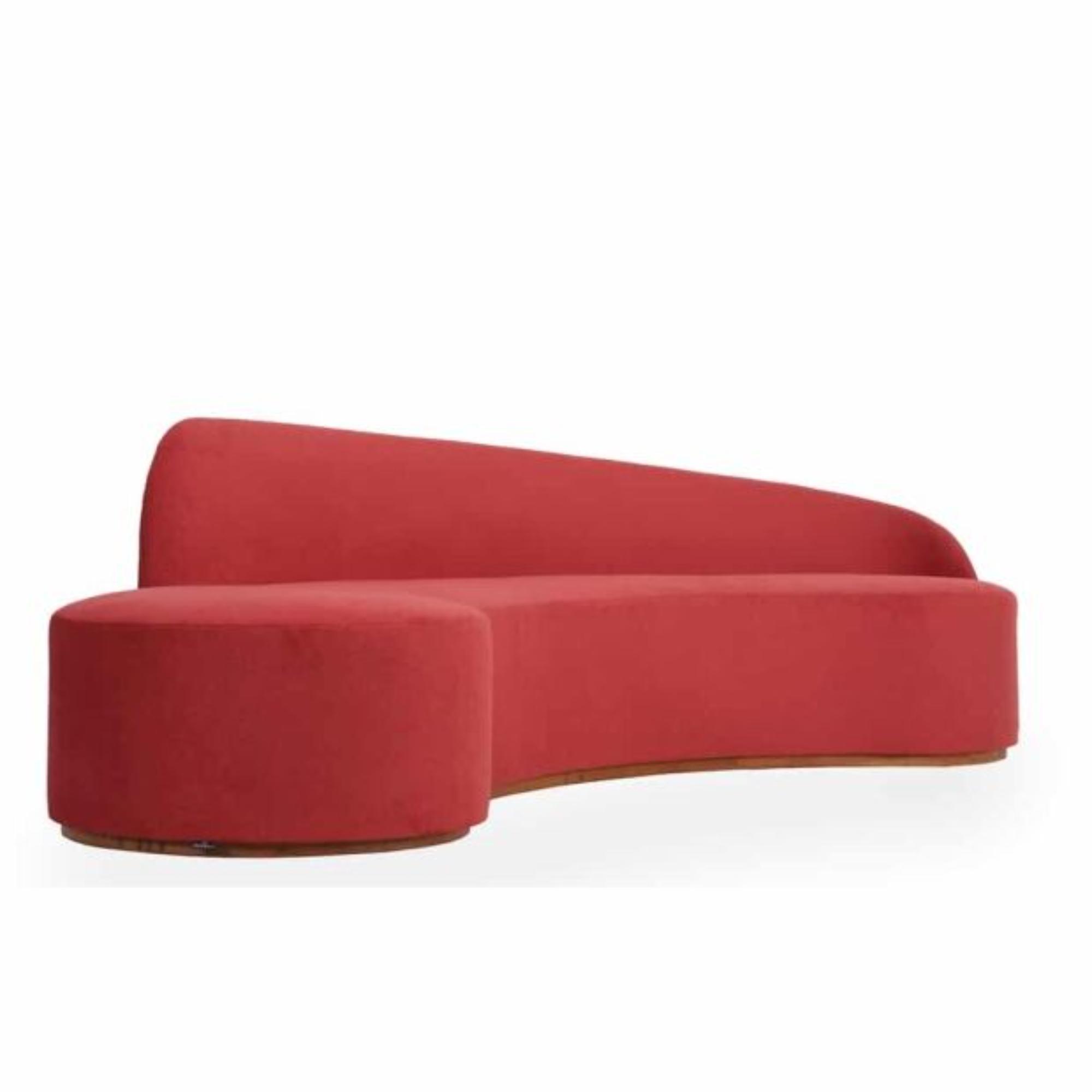 Dilim Solidwood 3 Seater Office Sofa