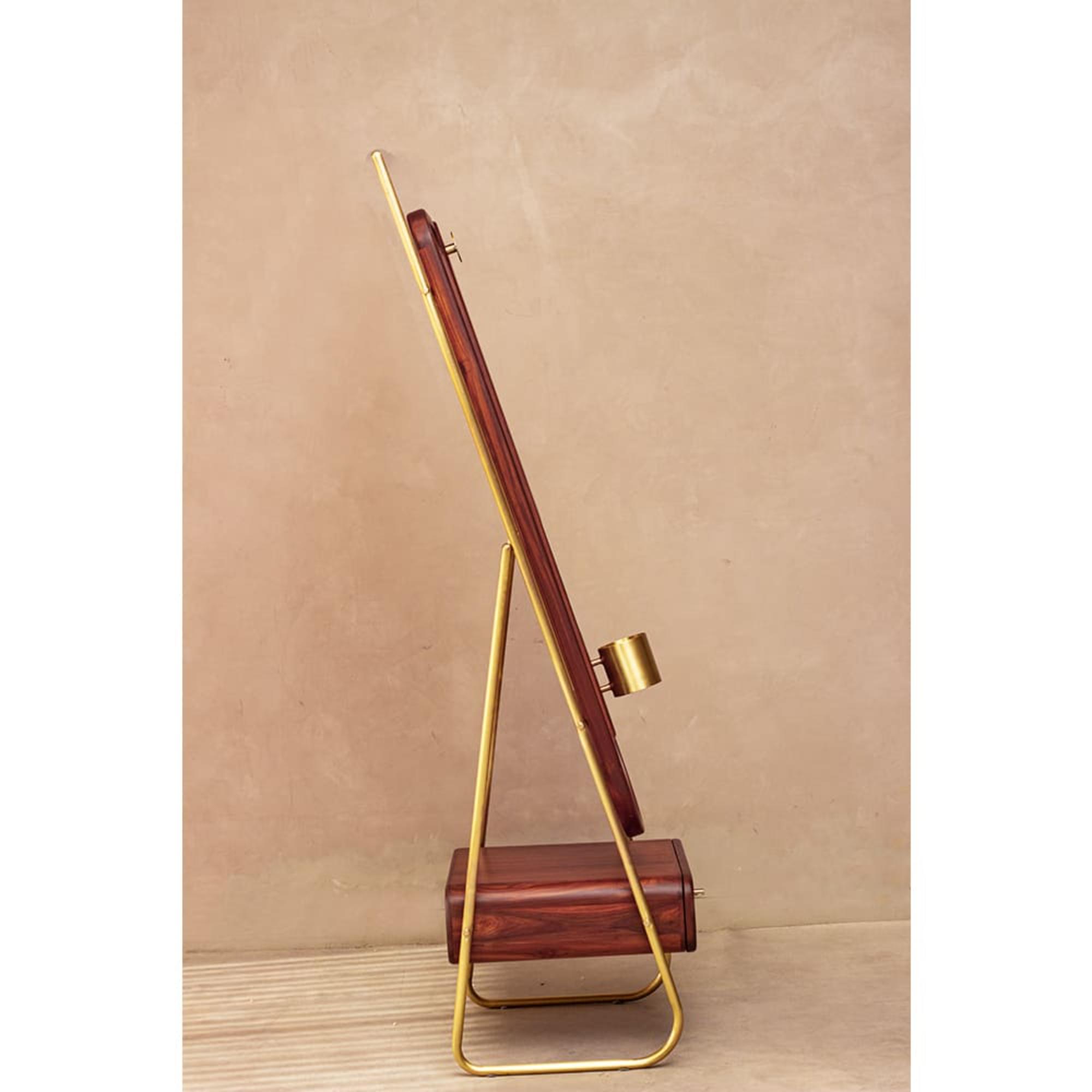 Clio Wooden Dresser with Mirror