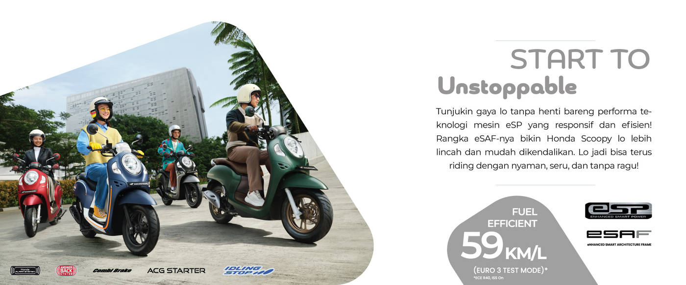 Motor Honda Scoopy Terbaru 2023 | PT Astra Honda Motor