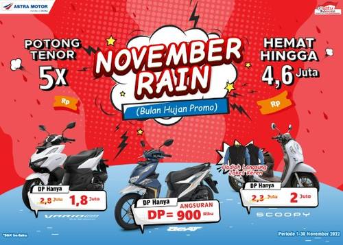 November Rain Bulan Hujan Promo ...