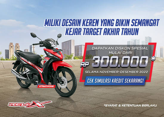 Program Sales Honda Revo X November-Desember 2022