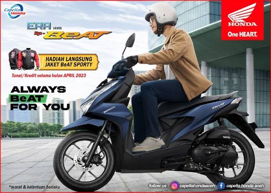Promo Honda BeAT Sporty Periode April 2023