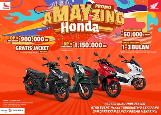 PROMO ISTIMEWA AMAYZING HONDA