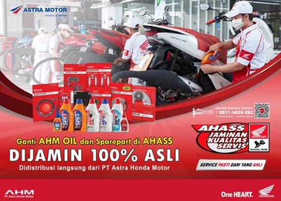 Service di AHASS untuk Menjaga Sepeda Motor Tetap Optimal