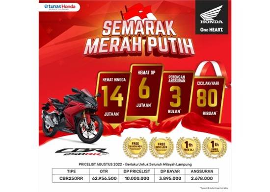 PROMO CBR 250 RR AGUSTUS